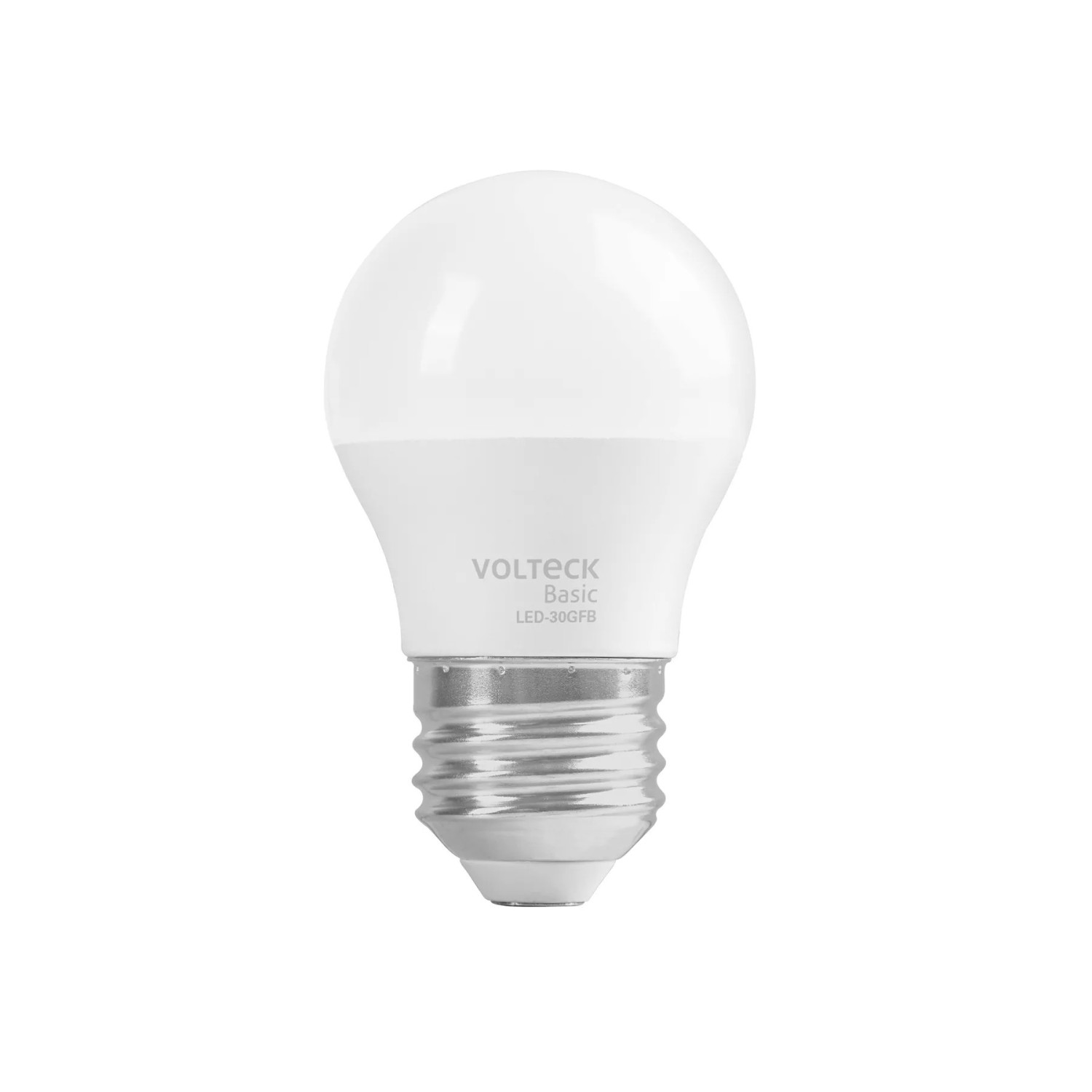 Lámpara LED bulbo G45 3 W luz día, caja, Basic | Volteck