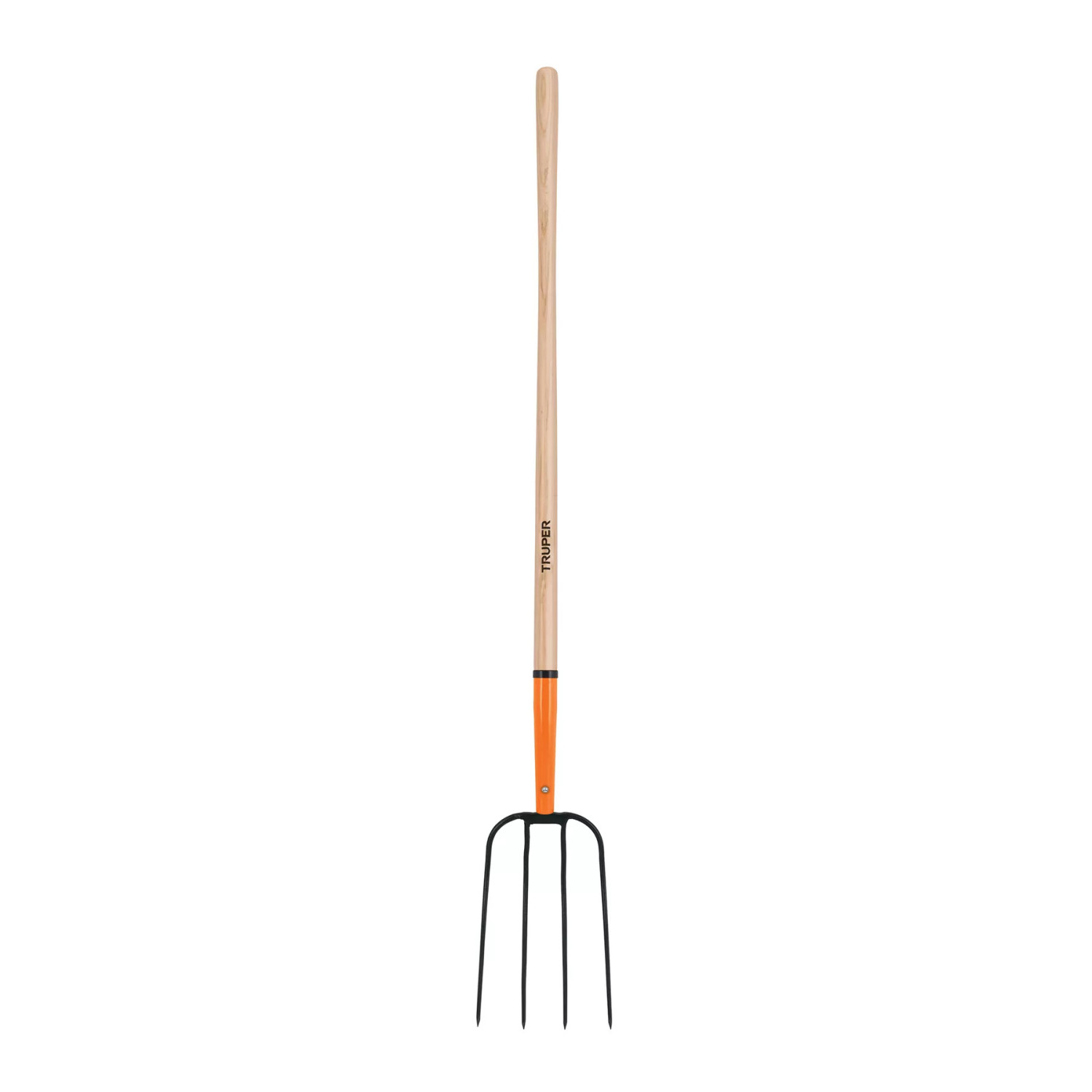 Bieldo para paja 4 dientes, mango 48" | Truper