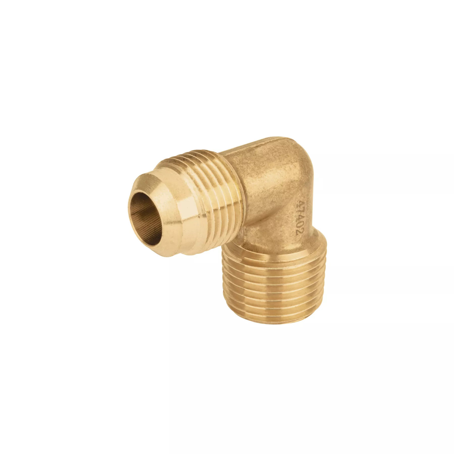Codo terminal 90° latón 1/2 x 1/2" | Foset