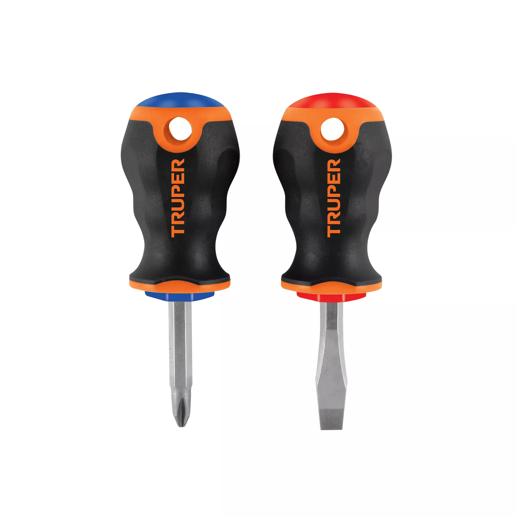 Dúo De Desarmadores 1/4' X 1-1/2' Mango Comfort Grip, Truper