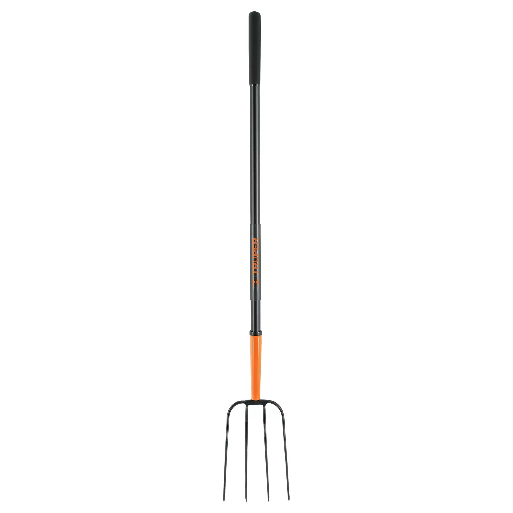 Bieldo para paja 4 dientes, mango largo 48" | Truper