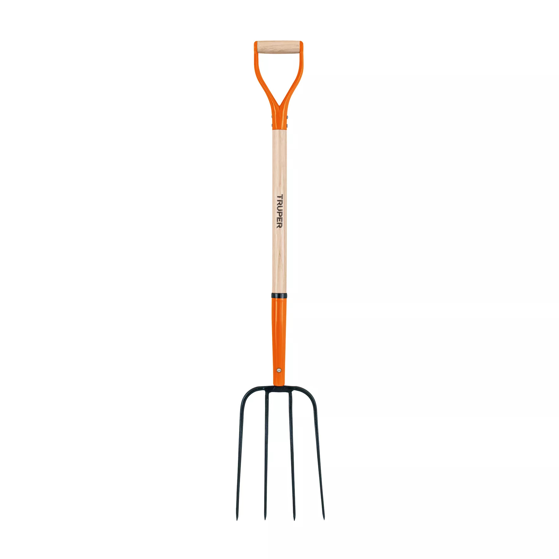 Bieldo para paja 4 dientes, mango 34" | Truper