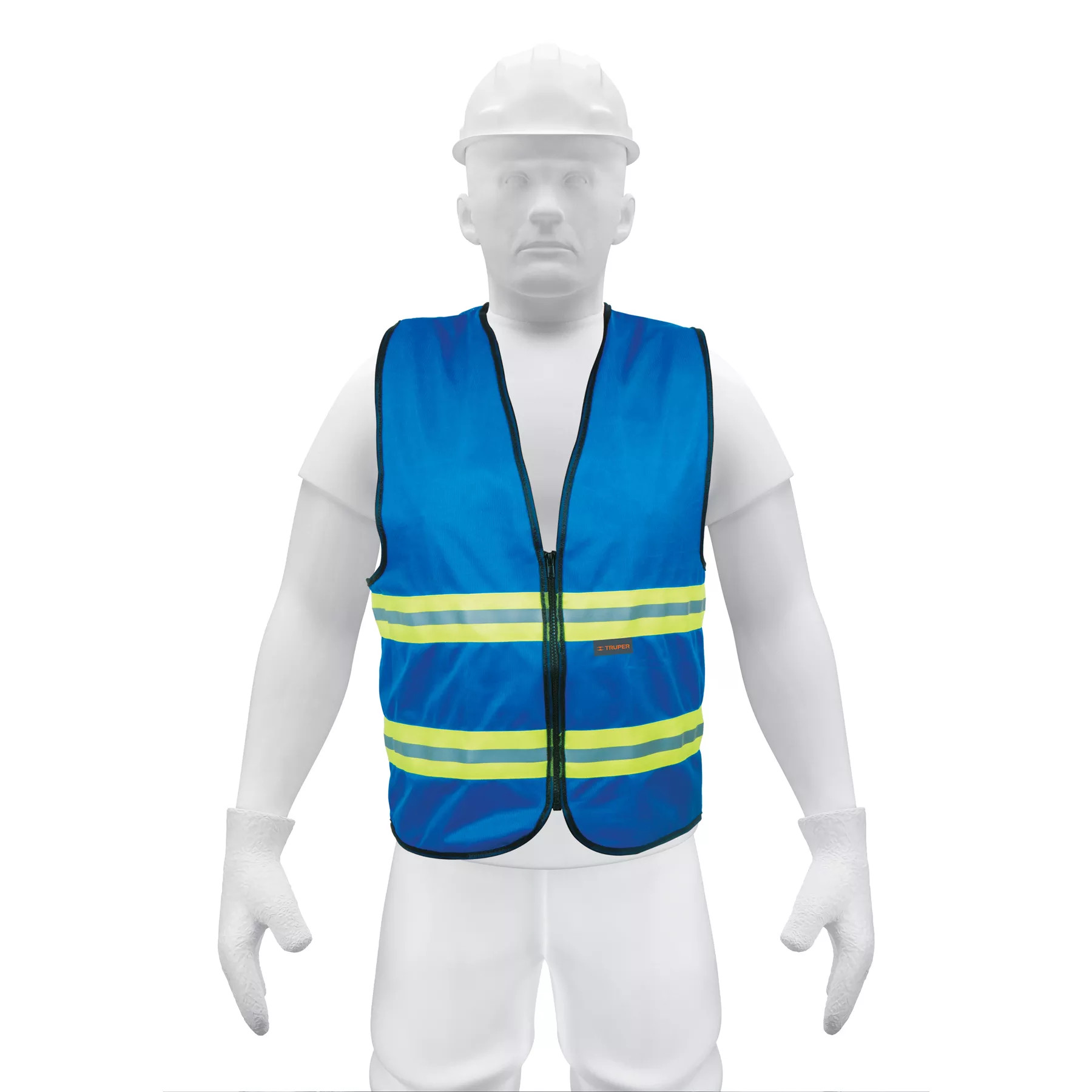 Chaleco de seguridad azul alta vis... | Truper